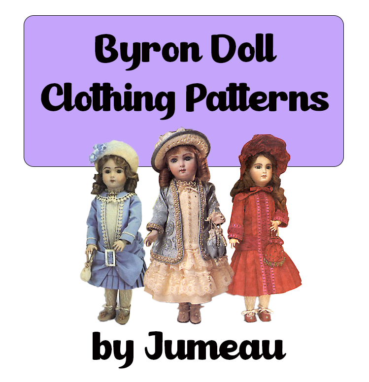 Byron Doll Clothing Patterns - Jumeau - National Artcraft